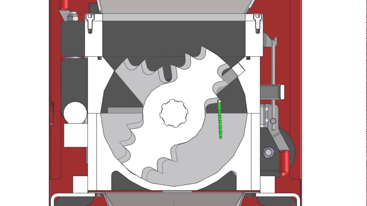 Fonctionnement broyeur - Principle of screenless granulators for glass ...