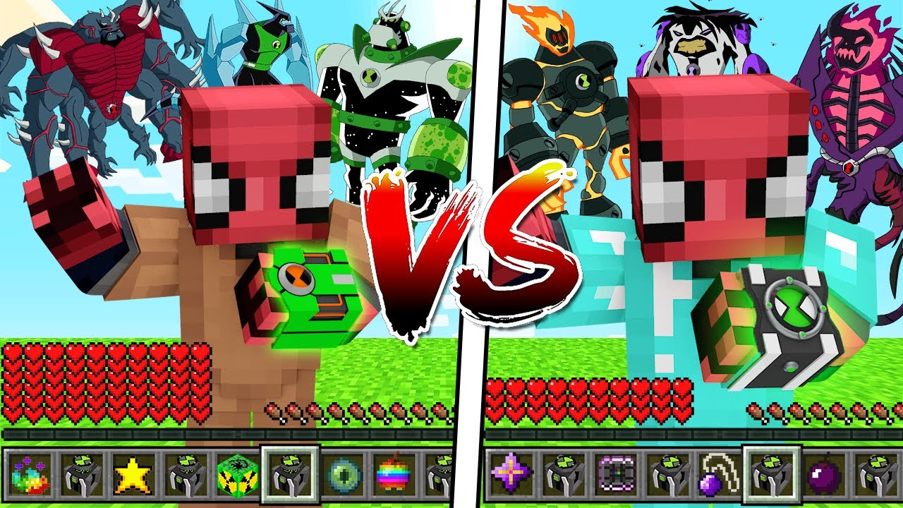 FAKİR OMNİTRİX VS ZENGİN OMNİTRİX (KAZANANA ULTİMATRİX!) - Minecraft ...