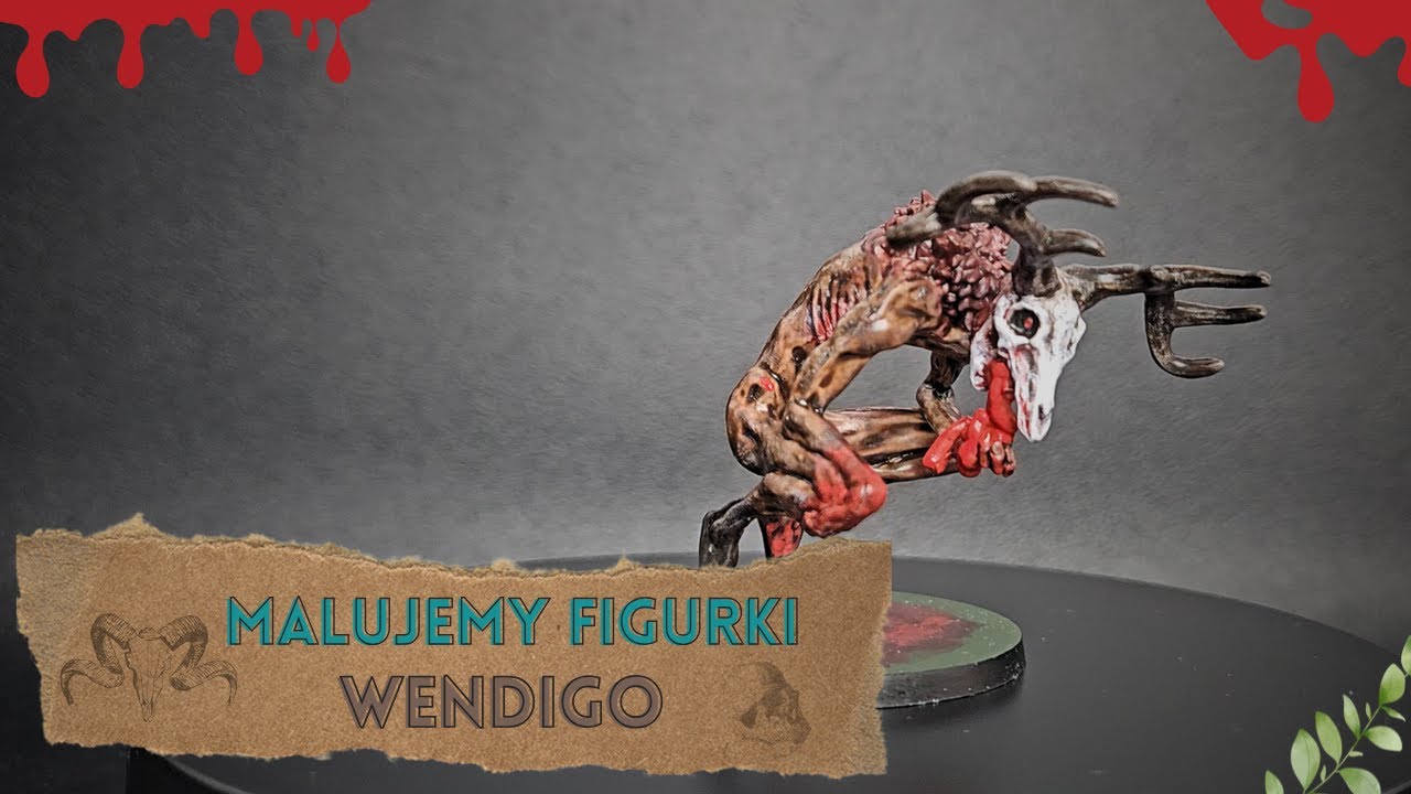 Wendigo - Malujemy Figurki ( Lobotomy 2 ) Relaxing Video - YouTube