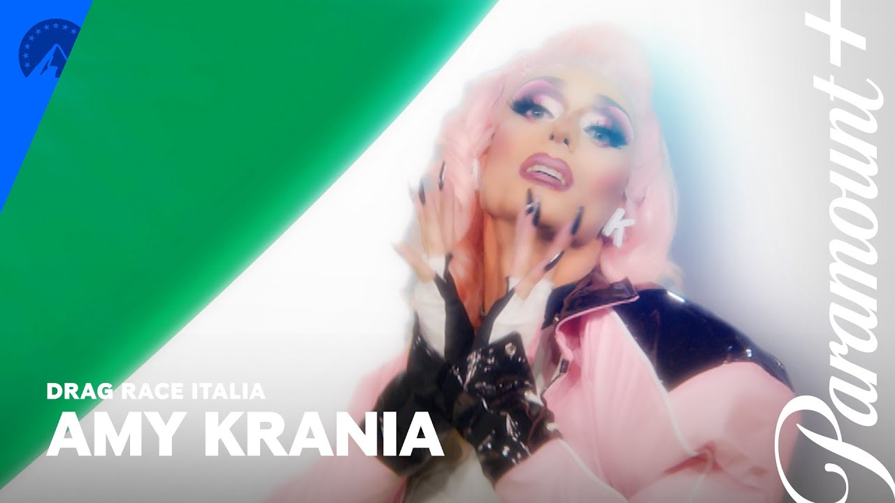 Drag Race Italia 3 | Meet the Queen, Amy Krania - Paramount+ - YouTube