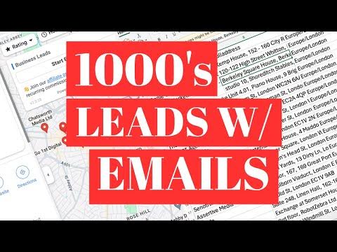 Google Map Data Scraping | Lead Generation | Extract Emails from Google Maps - YouTube