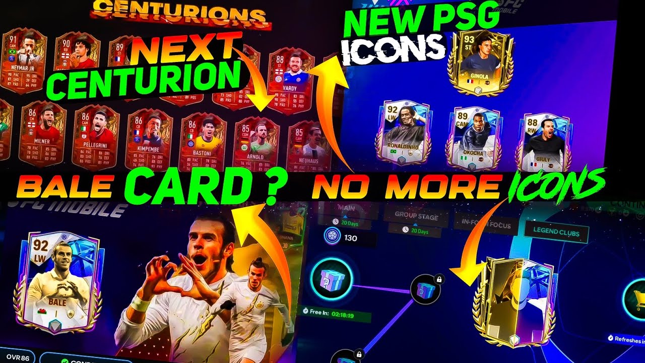 CENTURIONS NEW EVENT || FREE ICON IN FC MOBILE 24 || EXPLAIN IN HINDI ...