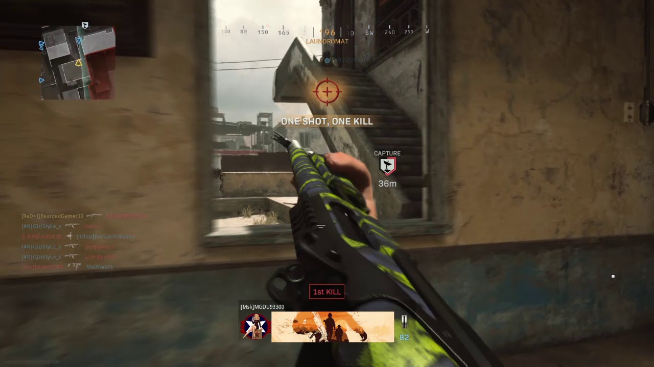 Call of Duty Modern Warfare ranking up the model 680 with no ...