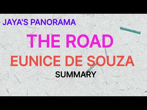 THE ROAD BY EUNICE DE SOUZA - SUMMARY - YouTube