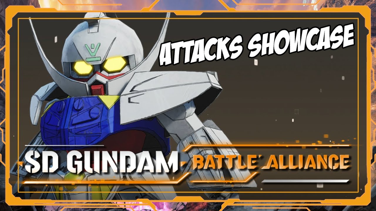 SD Gundam Battle Alliance - Turn A Gundam Attacks Showcase - YouTube