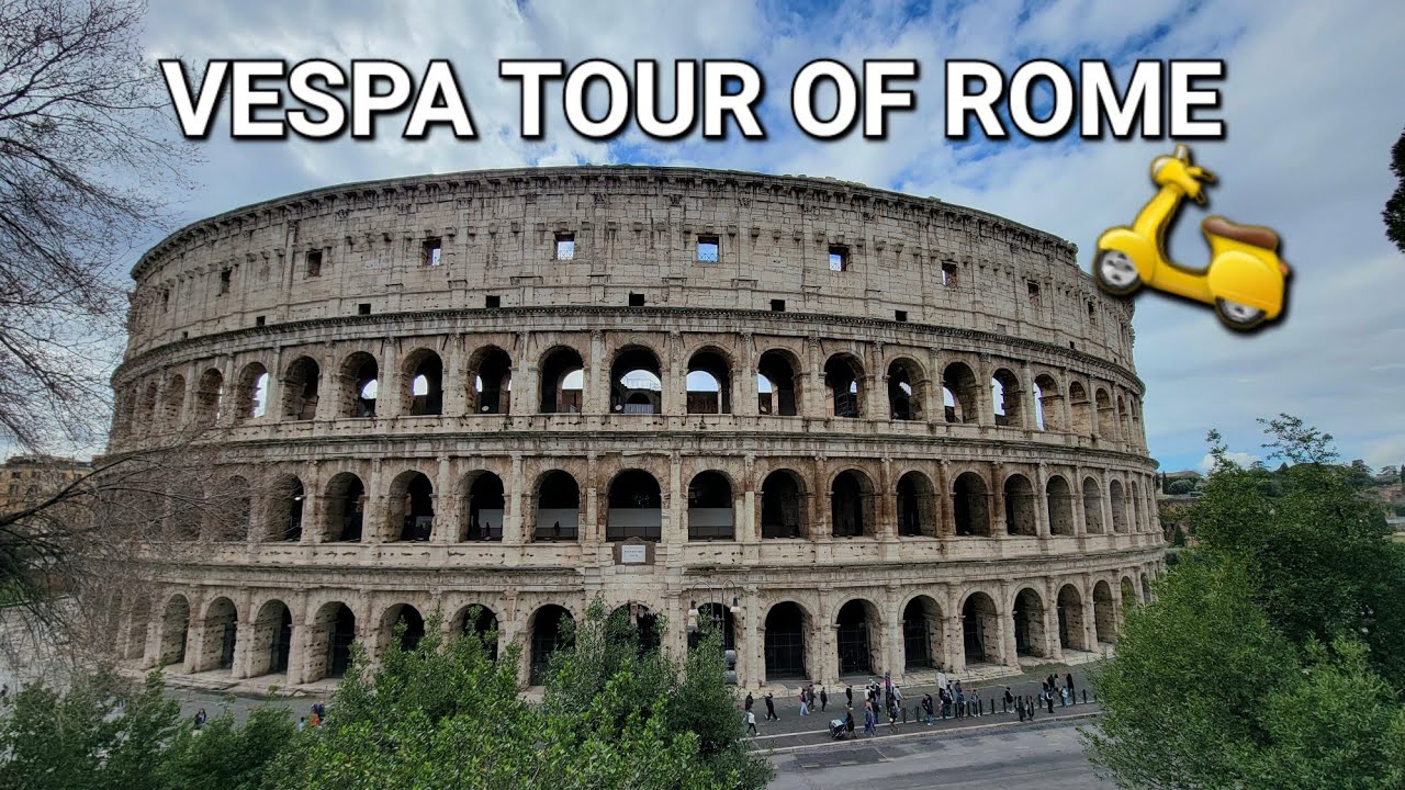 Best Way To See Rome | Vespa Tour of Rome | Rome Italy - YouTube