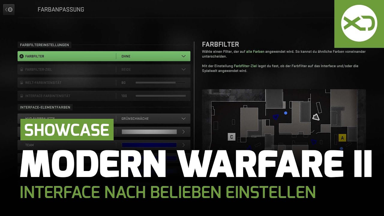 Call of Duty Modern Warfare II | Interface Einstellungen - YouTube