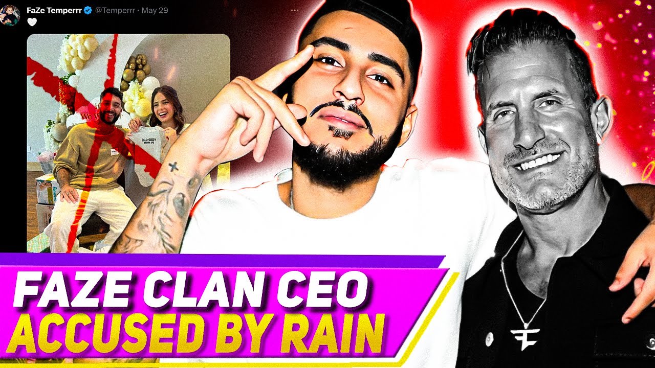 Rain Accuses FaZe CEO of Hitting on Temperrr's Wife - YouTube
