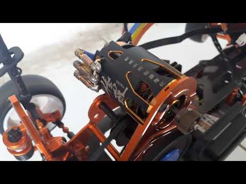 Rcdrift Esc test onisiki hell blaze 60A motor onisiki test Rc drift ...