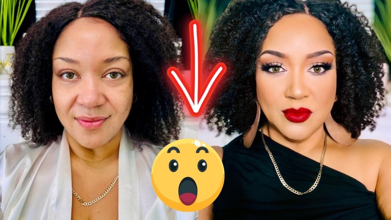 Plain to Glamorous: Stunning Makeup Transformation Before and After ...