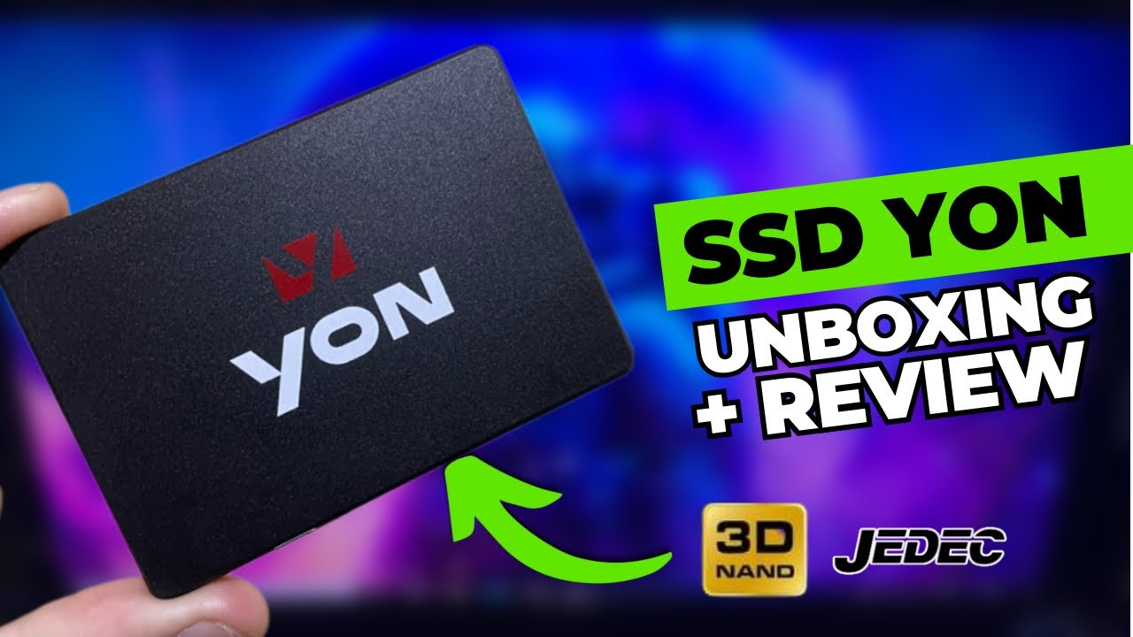 SSD YON 120GB unboxing e review. É bom? Presta - YouTube