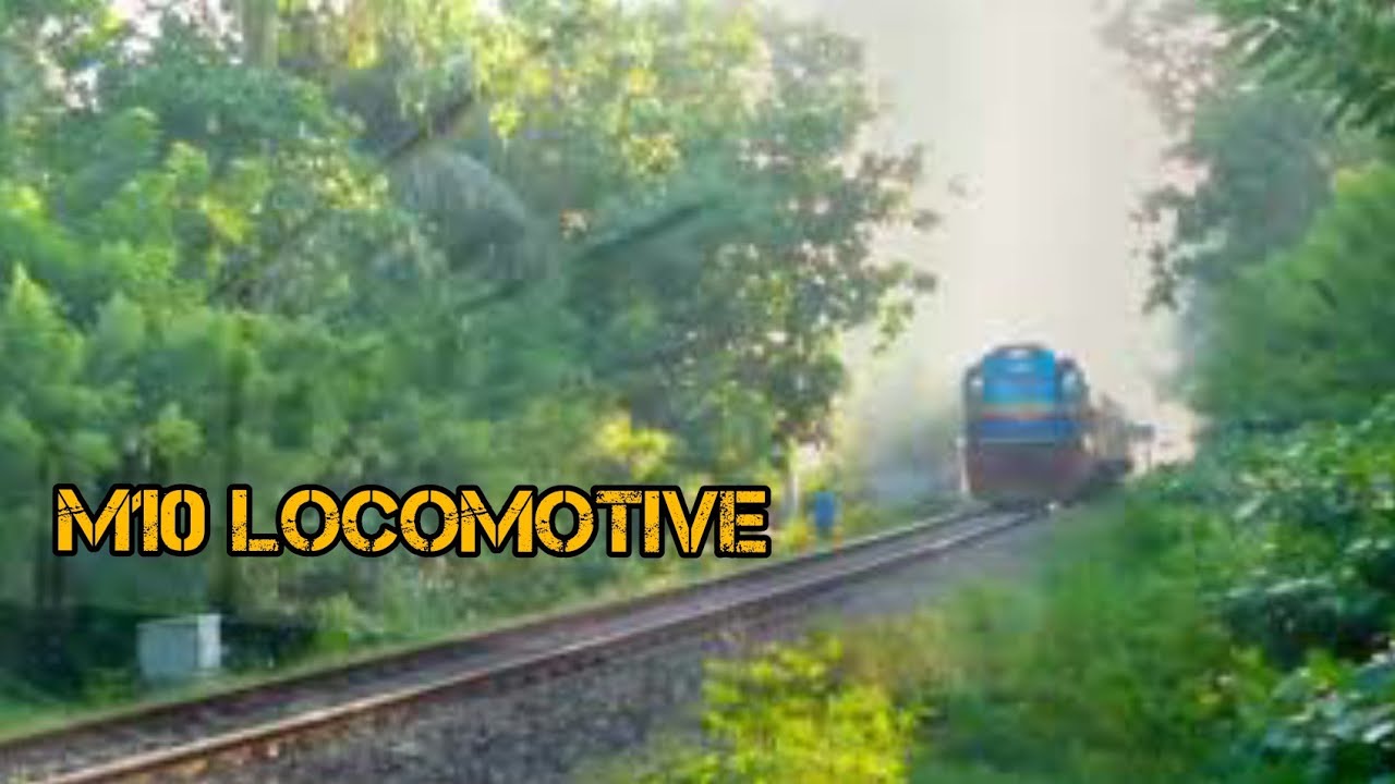 M10 locomotive in Sri lankan indain Train #Railwayking #speed - YouTube