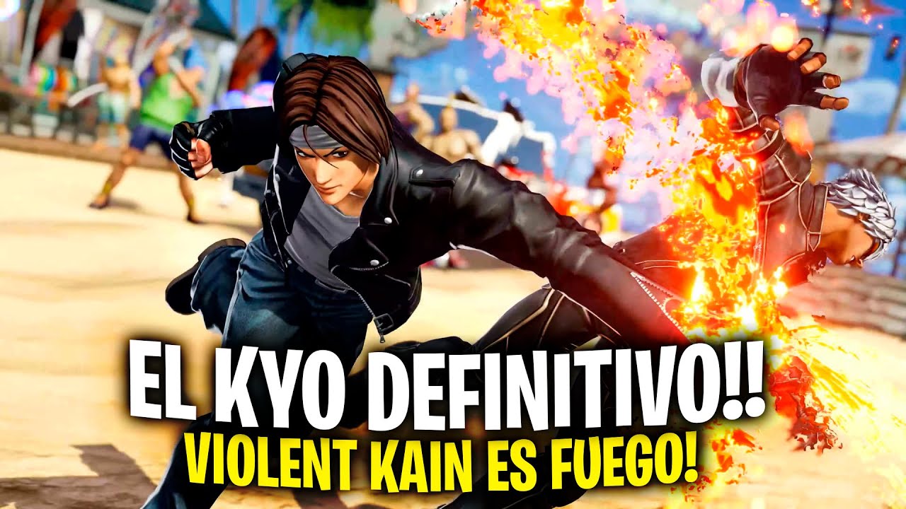EL KYO de VIOLENT KAIN ES DE OTRO PLANETA!! PURO DISFRUTE VISUAL!! KOF ...