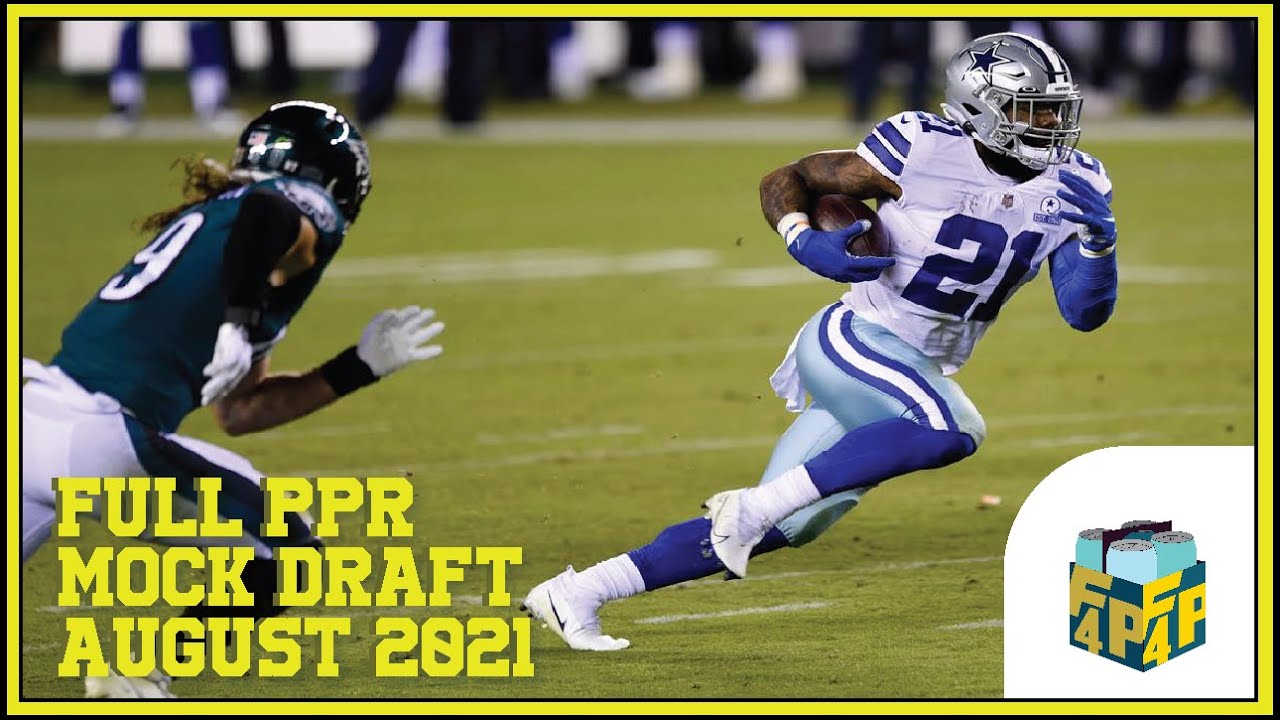 12-Man Full Point PPR Mock Draft 2021 | The Fantasy 4-Pack - YouTube