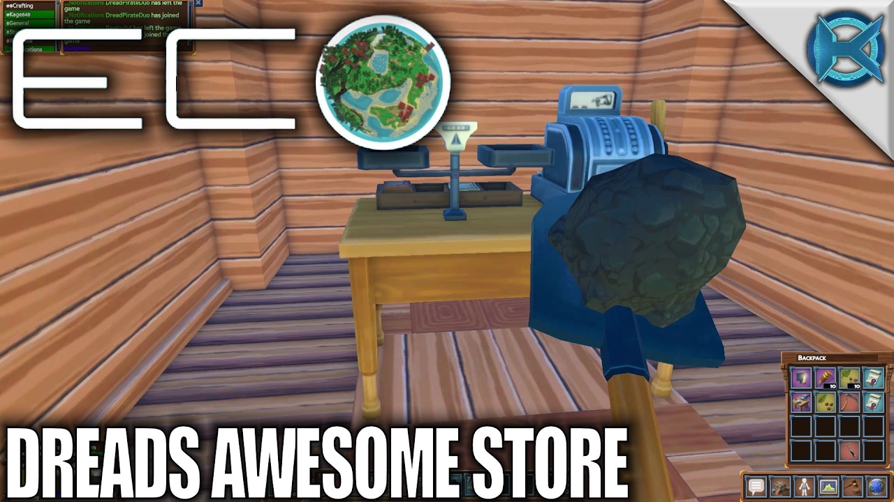 Eco | Dreads AWESOME Store! | Let's Play Eco Gameplay | S01E18 - YouTube