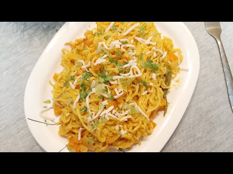 Chesse maggi recipe | Street style chessy masala maggi ~ Cook with latifa