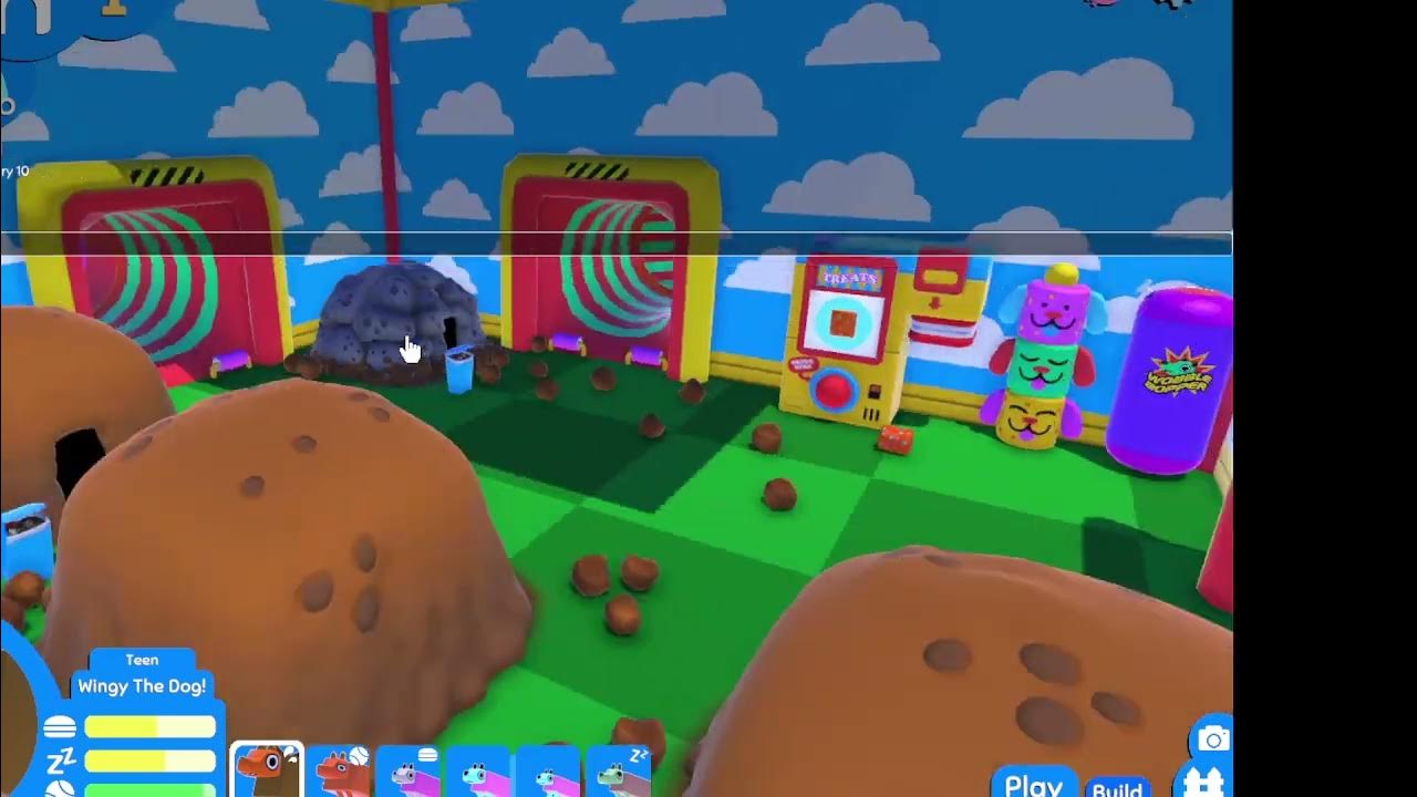 Using the cheats menu called the console in WobbleDogs - YouTube