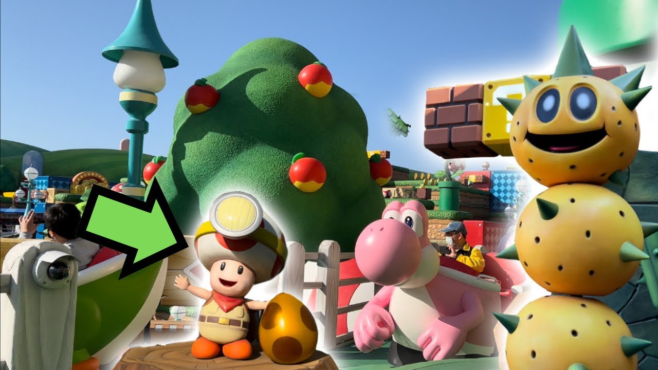 FULL RIDE Universal Studios Super Nintendo World Yoshi's Adventure ...