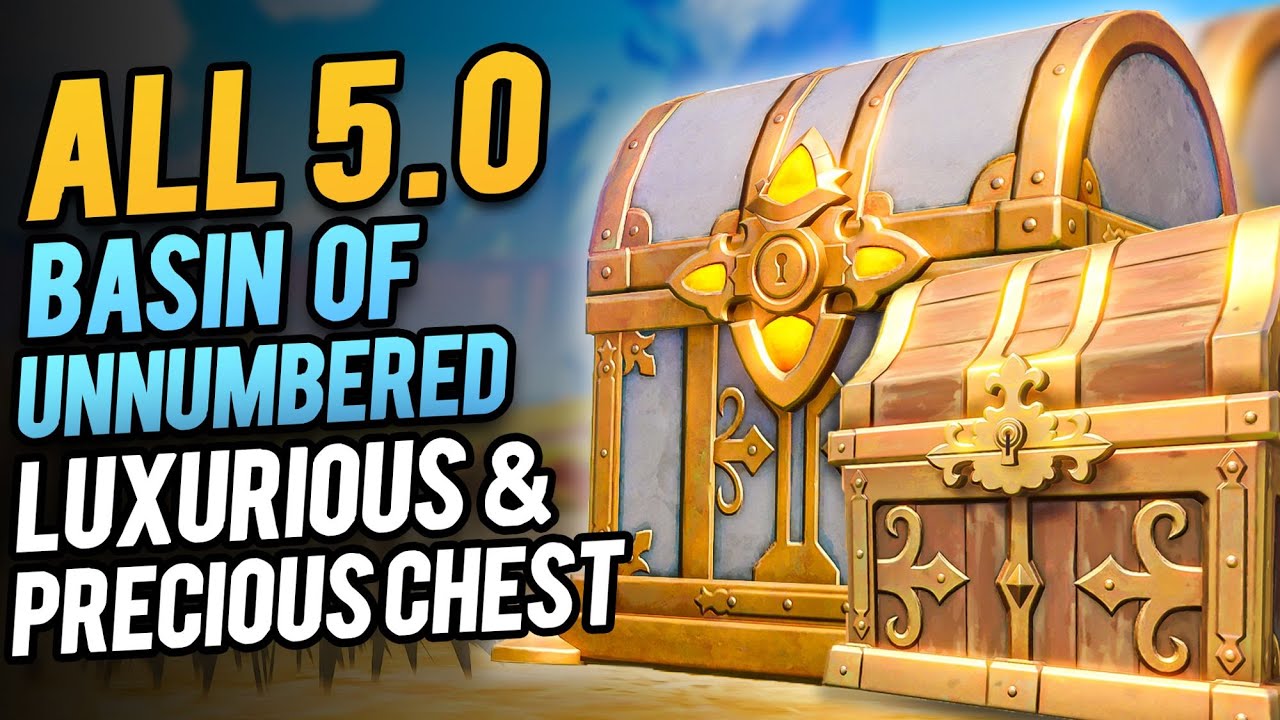 Basin of Unnumbered Flames ALL Luxurious & Precious Chest Locations ...