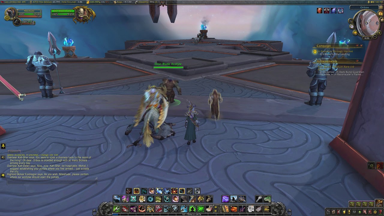 World of Warcraft Shadowlands Campaign - A Doorway Through the Veil ...