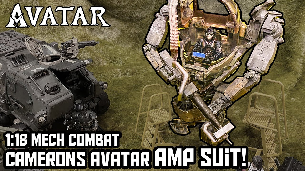 1:18 Scale Avatar AMP SUIT - Mecha Combat Suit Review - YouTube