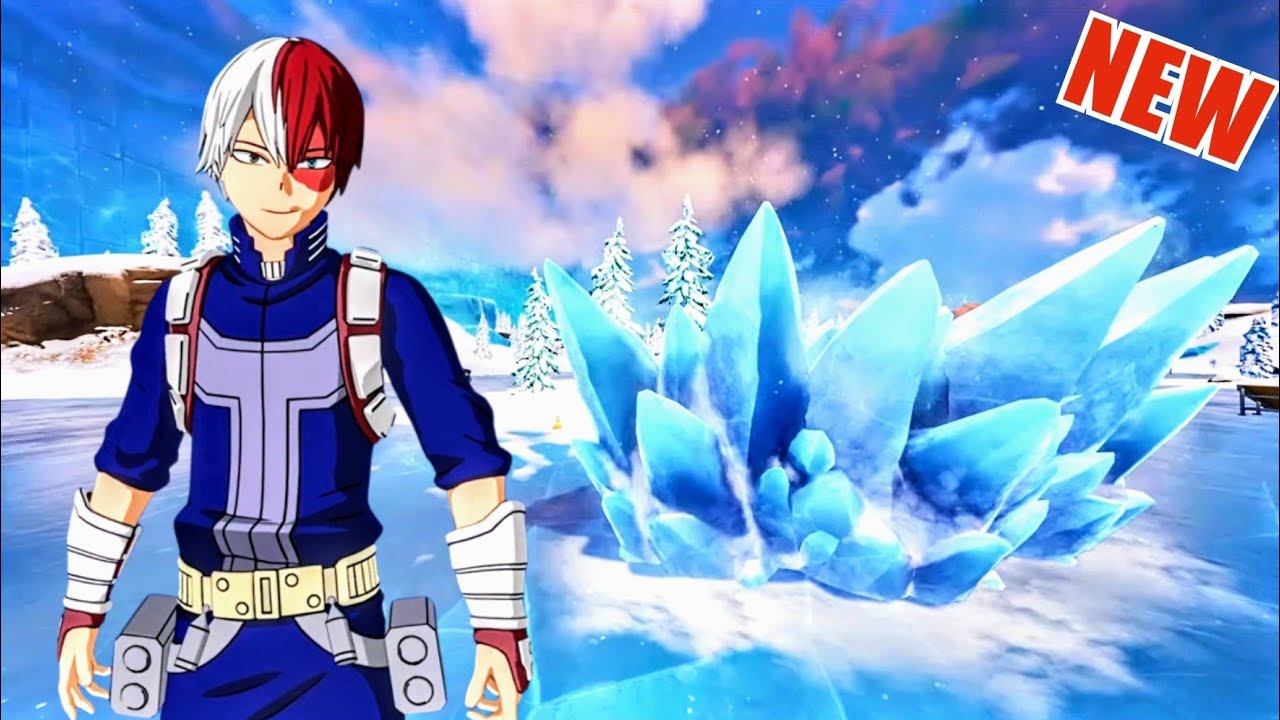 NEW MYTHIC ICE WALL !! TODOROKI !! | CHAPTER 4 | FORTNITE - YouTube