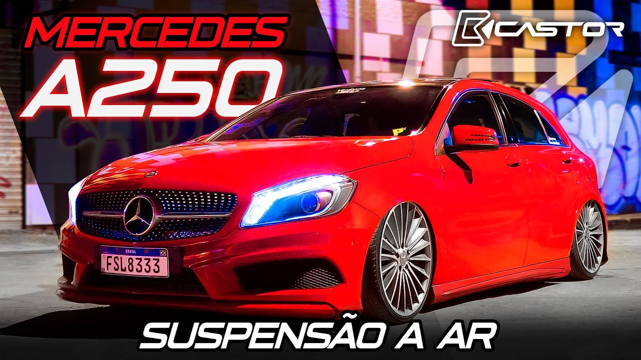 MERCEDES A250 + AIRRIDE SENSOR | CASTOR - YouTube
