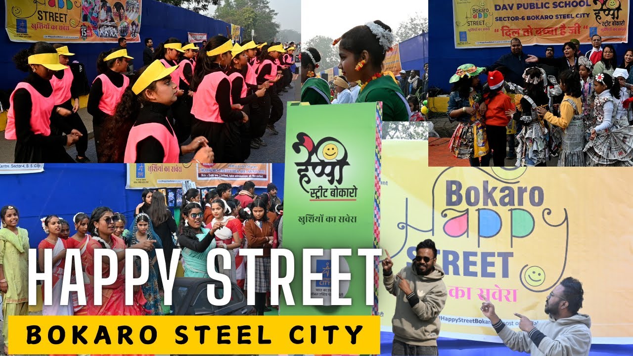 Bokaro's Happy Street: A Colorful Fusion of Culture and Life! | Its ...