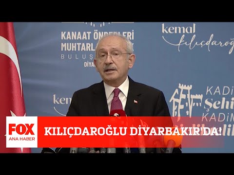 Kılıçdaroğlu Diyarbakır'da! 10 Mart 2022 Selçuk Tepeli ile FOX Ana Haber