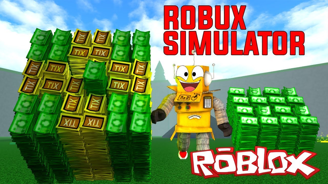 СИМУЛЯТОР РОБУКСОВ в РОБЛОКС! САМЫЙ БОГАТЫЙ в Roblox Robux Simulator ...
