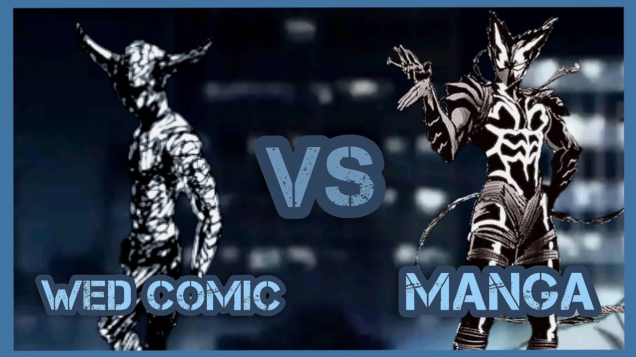 Garou manga vs Garou Web comic Cual es mejor One punch man - YouTube