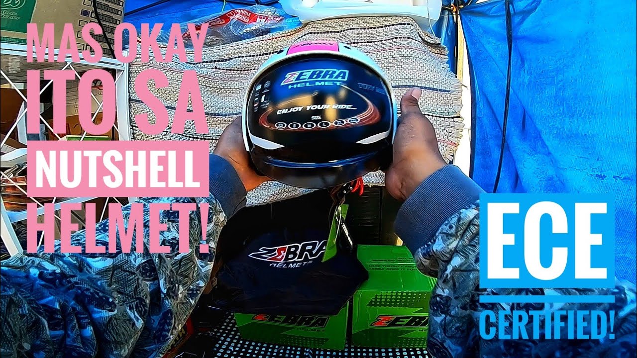 ZEBRA HELMET 603 | CLASSIC HELMET : BPS CERTIFIED! | BUDGET FRIENDLY ...