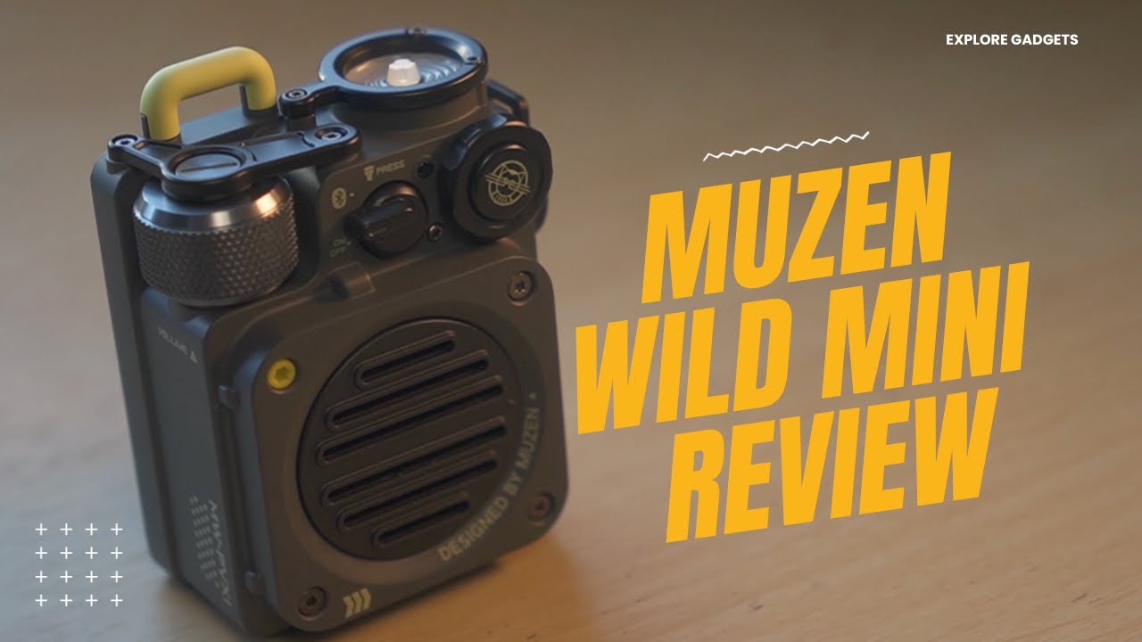 Muzen Wild Mini Bluetooth Speaker Review | Best Rugged Outdoor Speaker ...