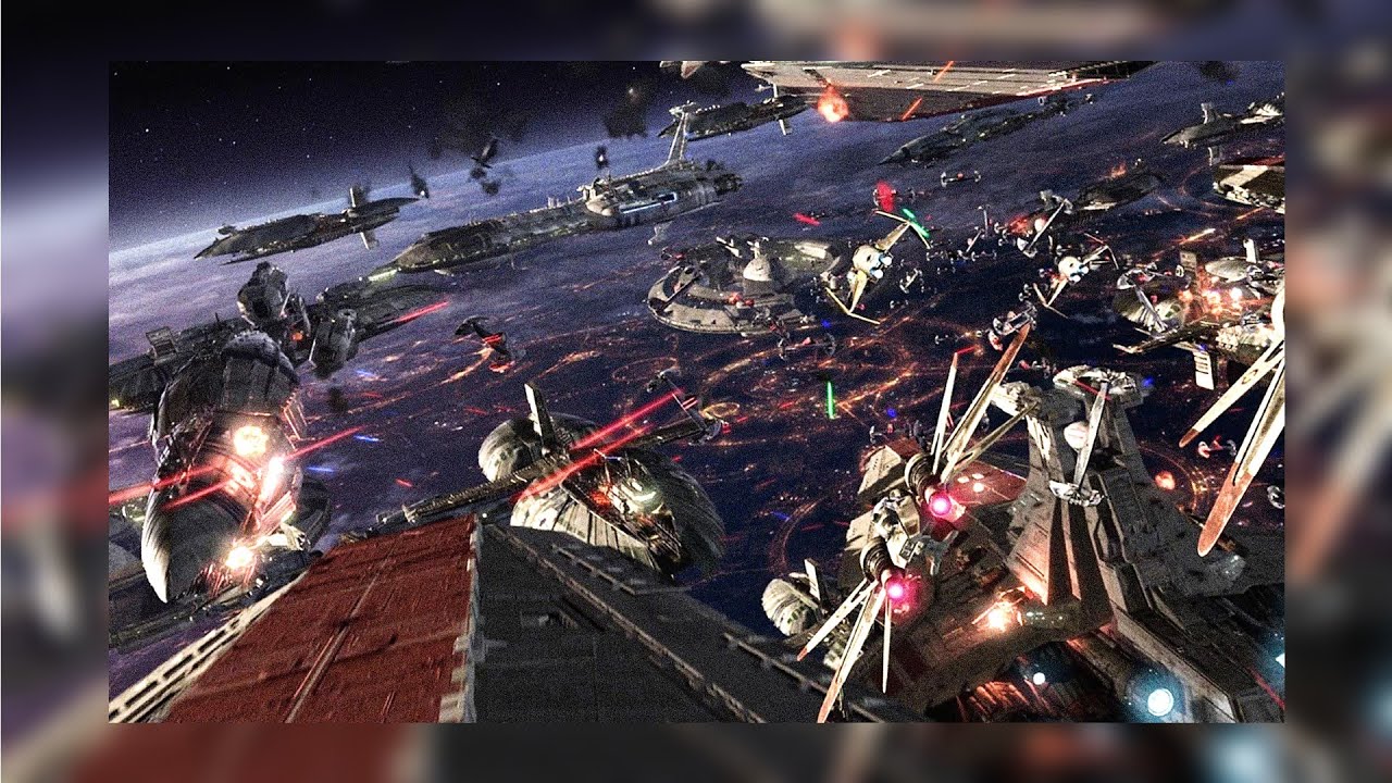 distant clone wars space battle ambience | battle sounds, venator ...