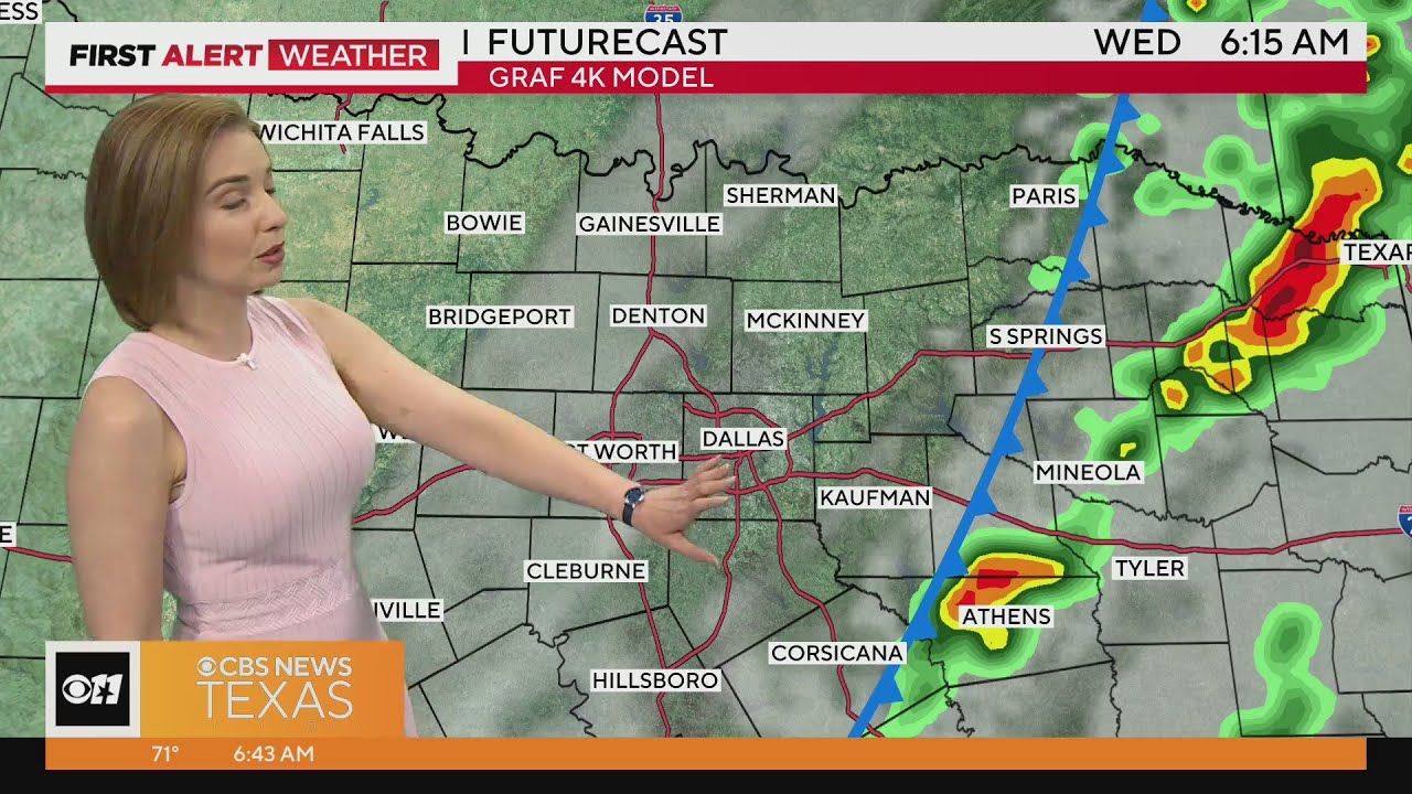 Severe storms possible Tuesday afternoon to early Wednesday morning for ...