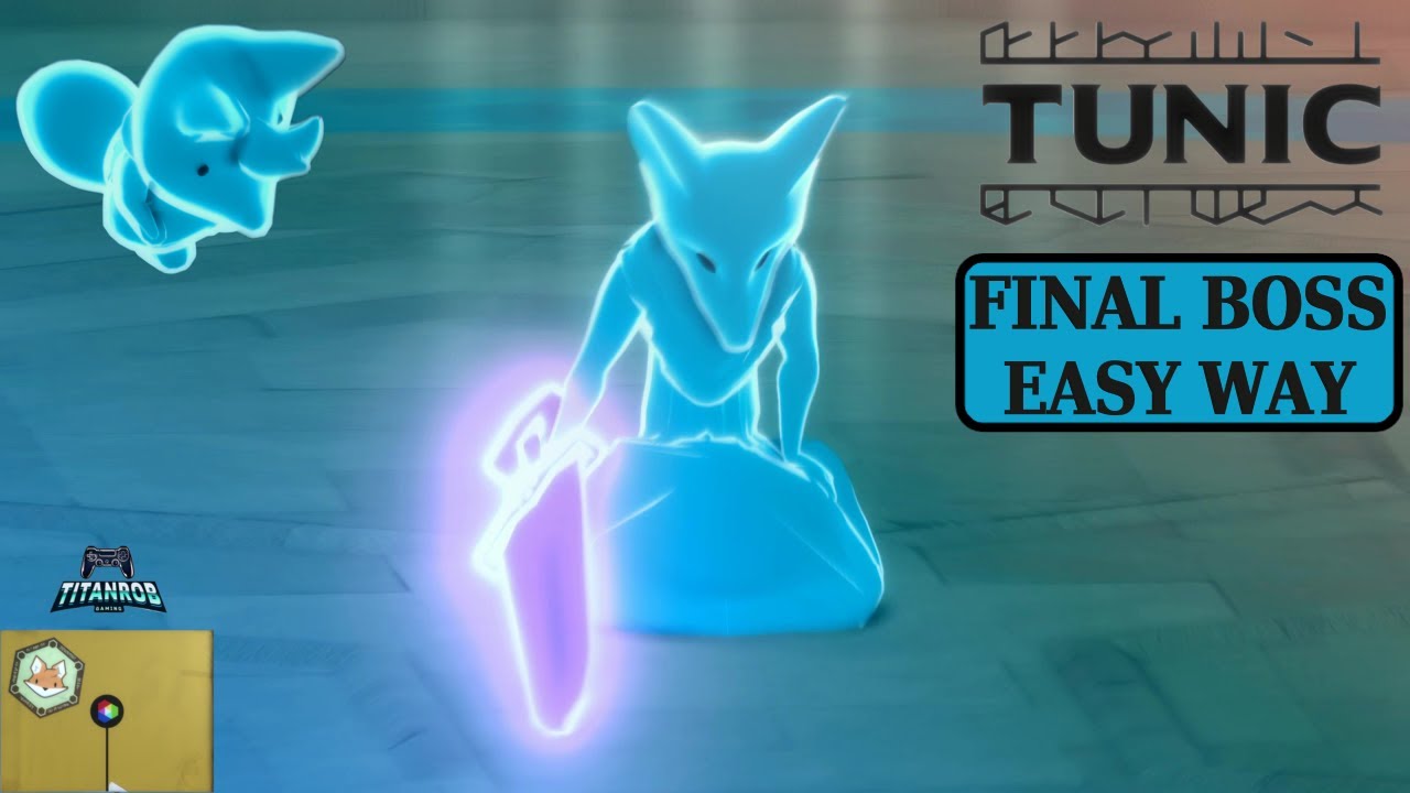 Tunic - How to beat The Heir EASY way - final boss (no spoiler) - YouTube