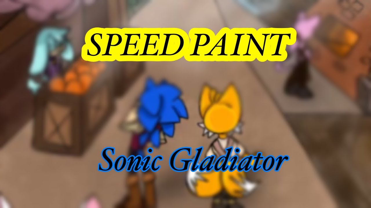 Sonic Gladiator — Concept Art Speed Paint - YouTube