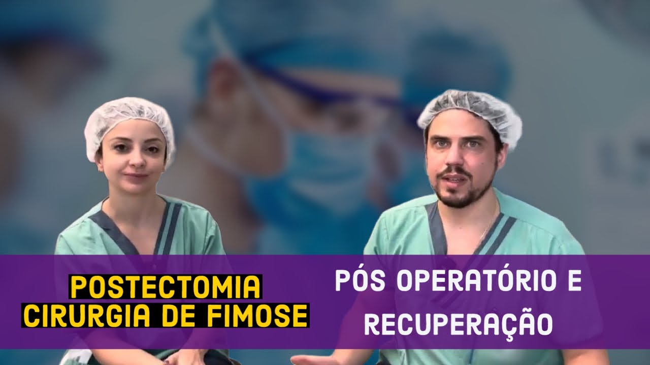 Pós operatório da postectomia: tempo de repouso, retorno a atividade ...