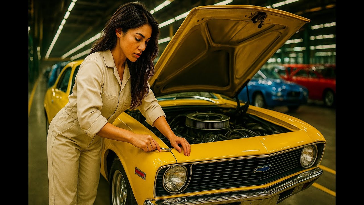 How ICONIC Chevrolet Cars Were Made 60 years ago - Inside Factory Tour ...