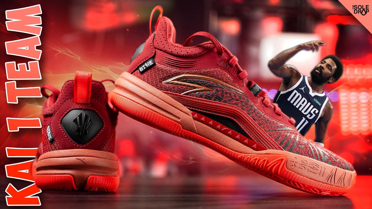 Kyrie's $100 HOOP SHOE! Anta Kai 1 TEAM Detailed Look & Review! - YouTube
