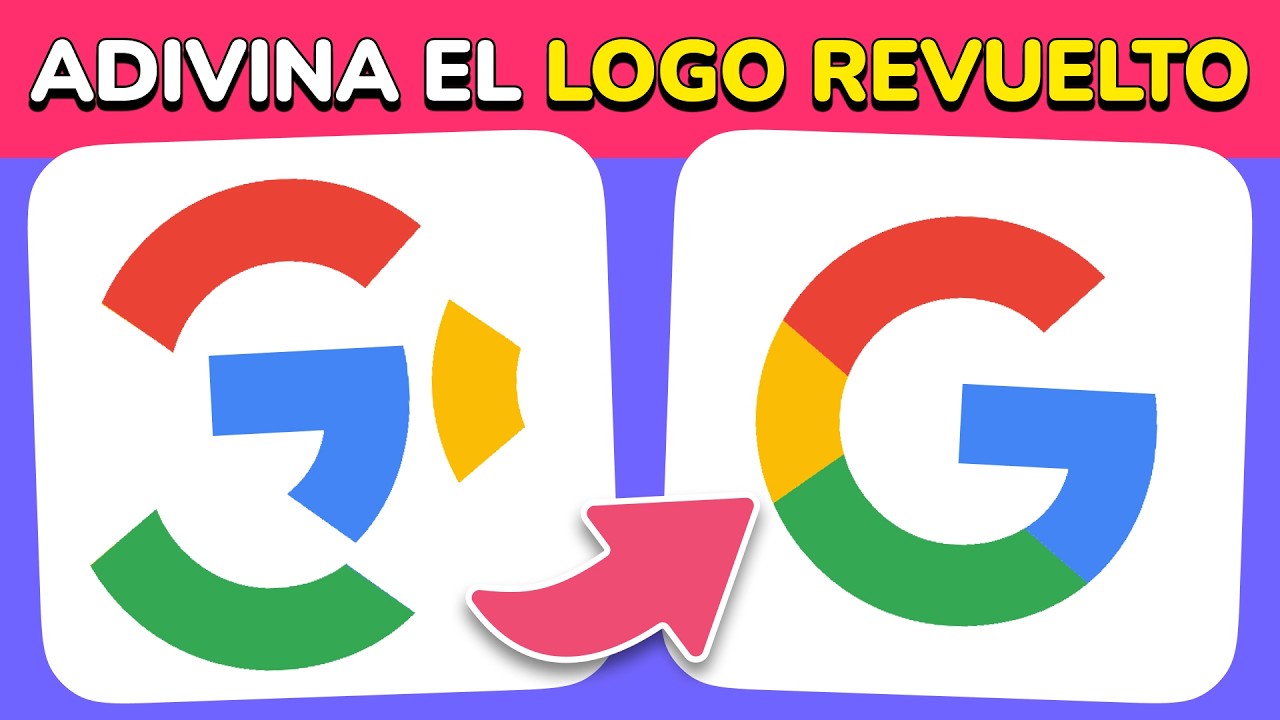Adivina el LOGO revuelto 🧩 | Desafío definitivo de logos - YouTube