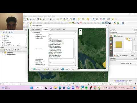 Sistem Informasi Geografis (Membuat WebGIS menggunakan QGIS) - YouTube