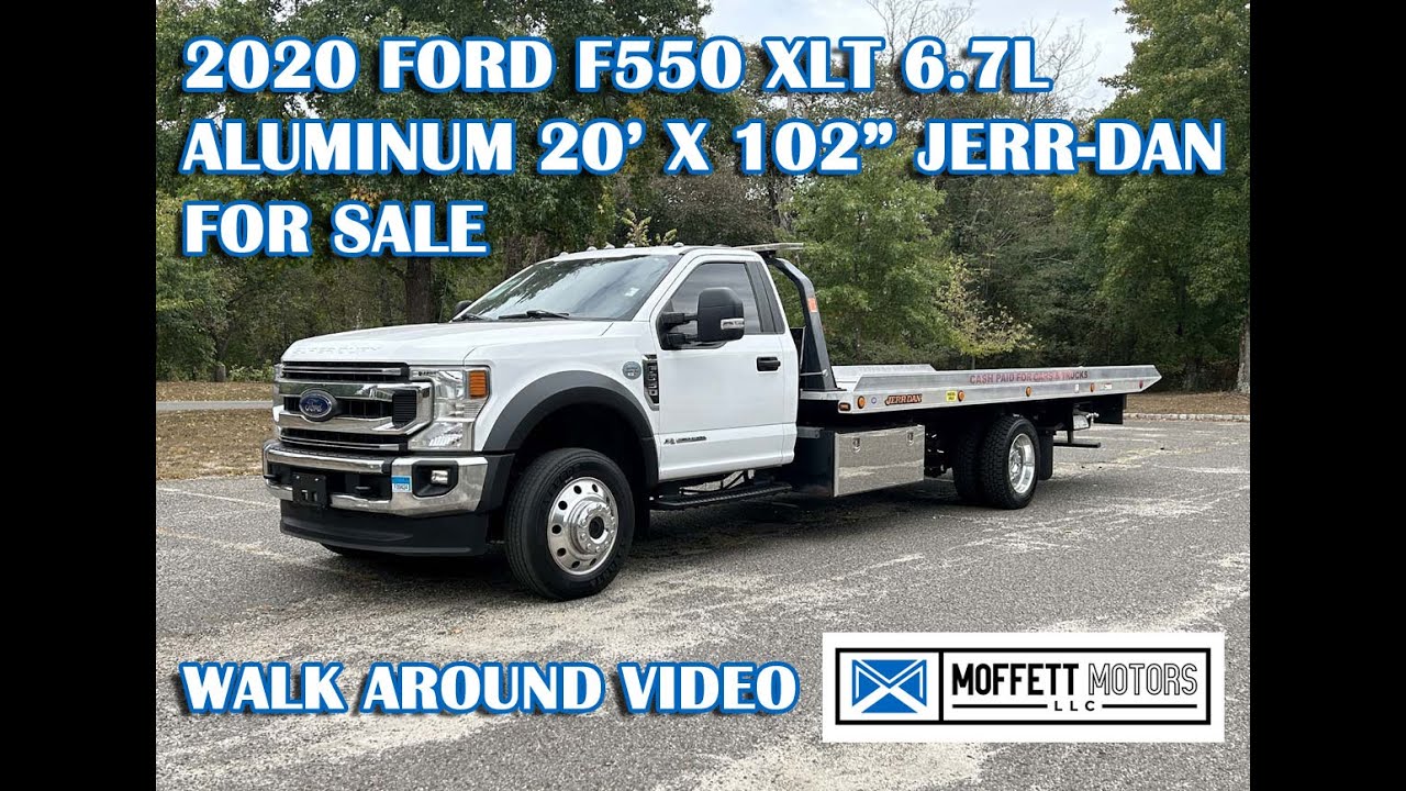 2020 Ford F550 Jerr-Dan Rollback - Walk Around - Moffett Motors LLC ...