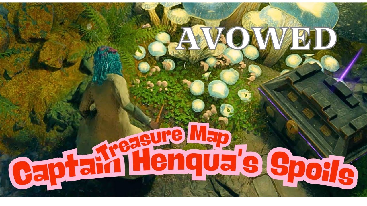 Avowed Treasure map 1 location Captain Henqua's Spoils || Shiro Kitsune ...