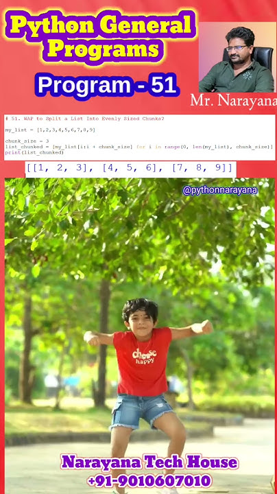 Python General Program - 51 - YouTube