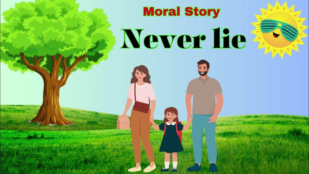 Never Tell a Lie | Learning English stories for kids | short moral ...