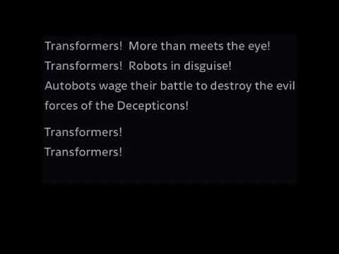 Transformers Animated Theme 1 Hour