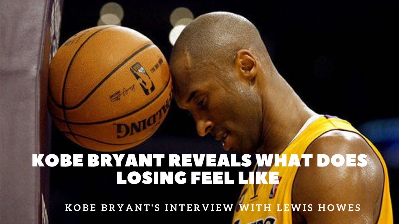 Kobe Bryant Reveals what does Losing Feel Like - YouTube