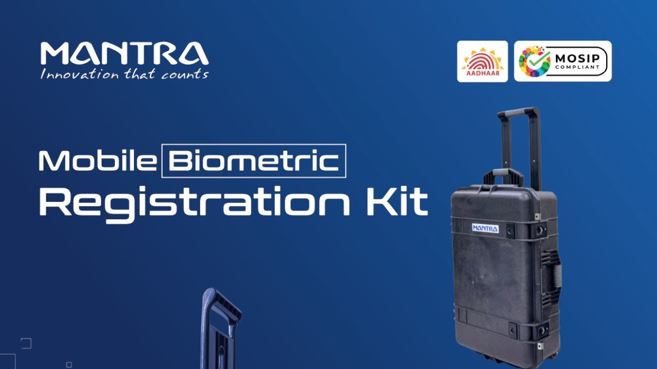 Biometric Registration Kit Components - YouTube