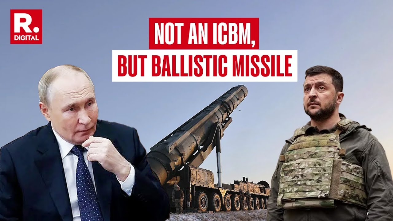 What's Oreshnik, The New Hypersonic Ballistic Missile That Russia Fired ...